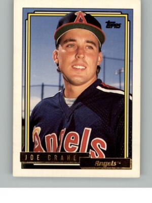 1992 Topps Joe Grahe 496 California Angels Gold Winners | eBay