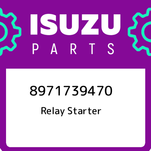 8971739470 Isuzu Relay starter 8971739470, New Genuine OEM Part | eBay