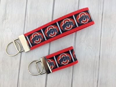 Ohio State Key Chain Sport Key Fob Wristlet Stocking Stuffer College ...