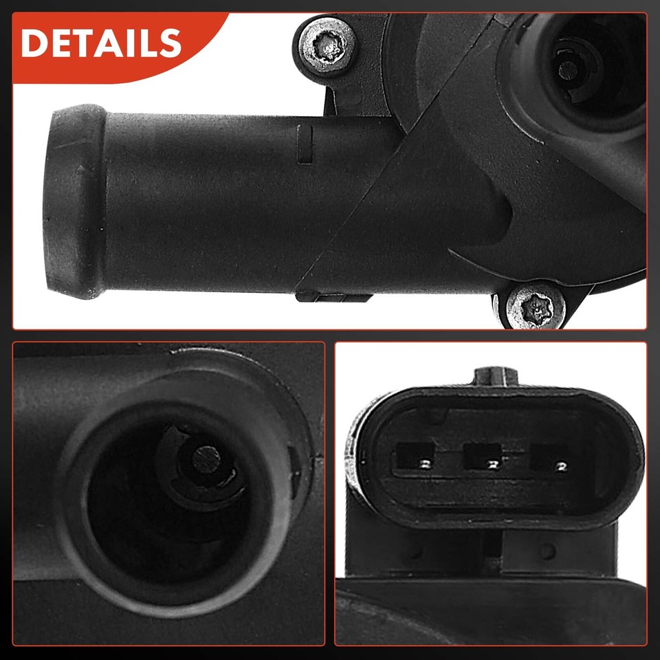 New Auxiliary Water Pump w/o Bracket for BMW 118i 320i 2012 2013 2014 ...