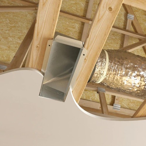 4" x 10" x 6 Galvanized 90° Bend Floor Ceiling Heat AC Register Duct ...