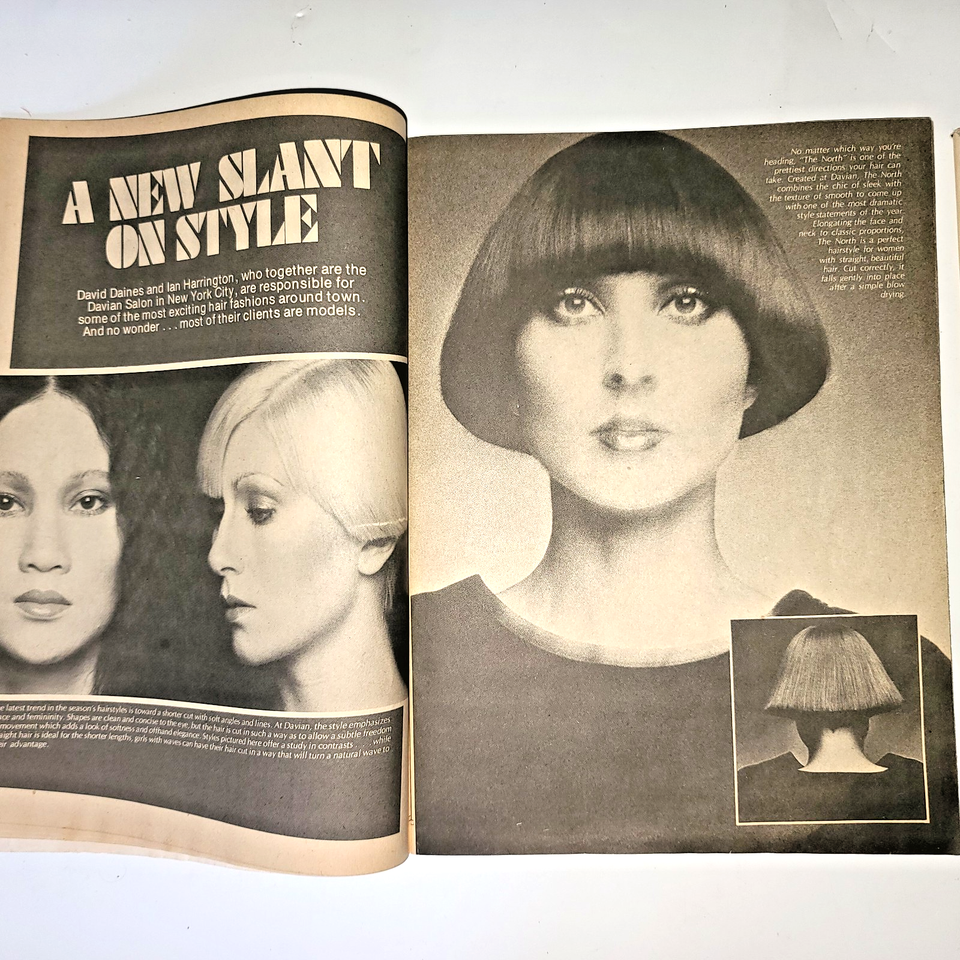 Lot of 2 Vintage 75-81 Beauty & Hair Magazines Hairdo origin and ...