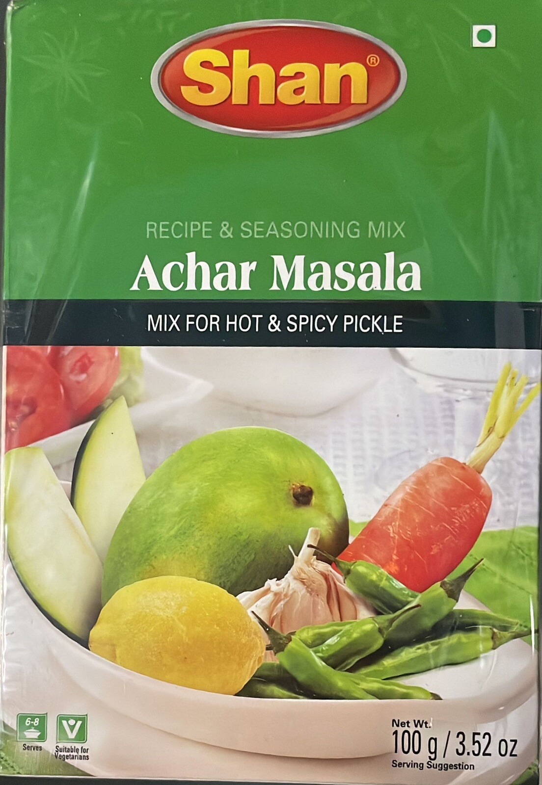 SHAN ACHAR MASALA - RECEIPE AND SEASONING MIX -100 G /3.52 OZ | eBay
