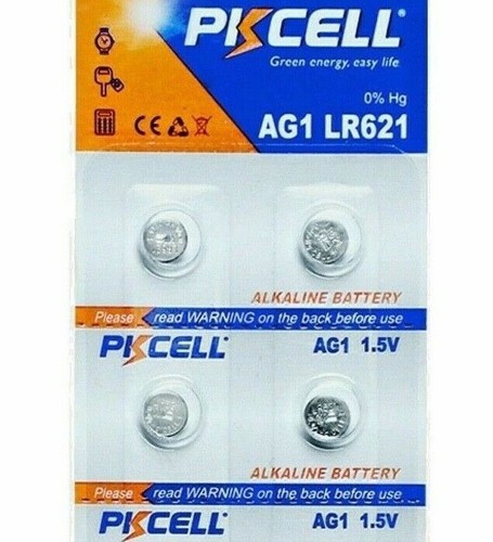 4x LR60 AG1 164 LR621 Batteries Button Cell Toy Battery 364 SR621 ...