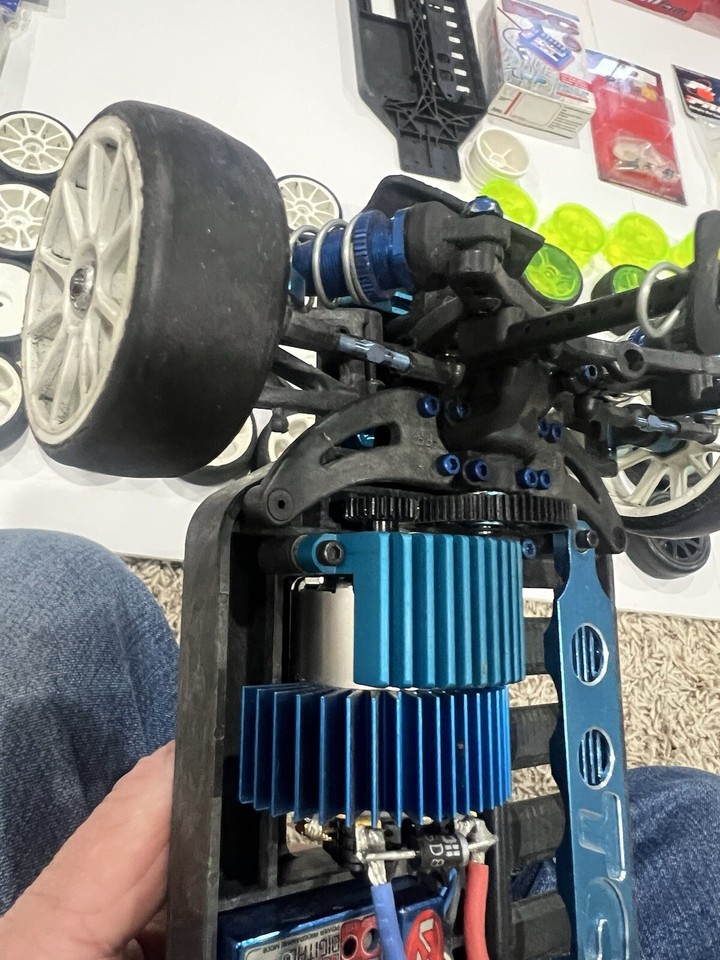 RARE! 1st GEN Vintage Team Associated 1/10 RC10 TC3 w/BOX RC car and ...