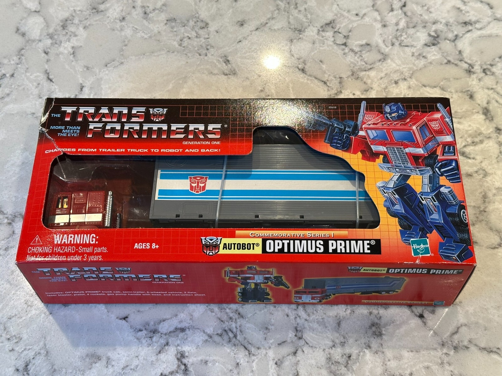 TRANSFORMERS OPTIMUS PRIME HASBRO 2002 TRU G1 COMMEMORATIVE SERIES 1 ...