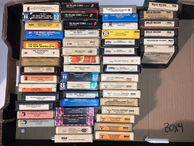 8 Track Tapes Various 8-Track Music Cartridges Group 4 ( Th - W ) | eBay