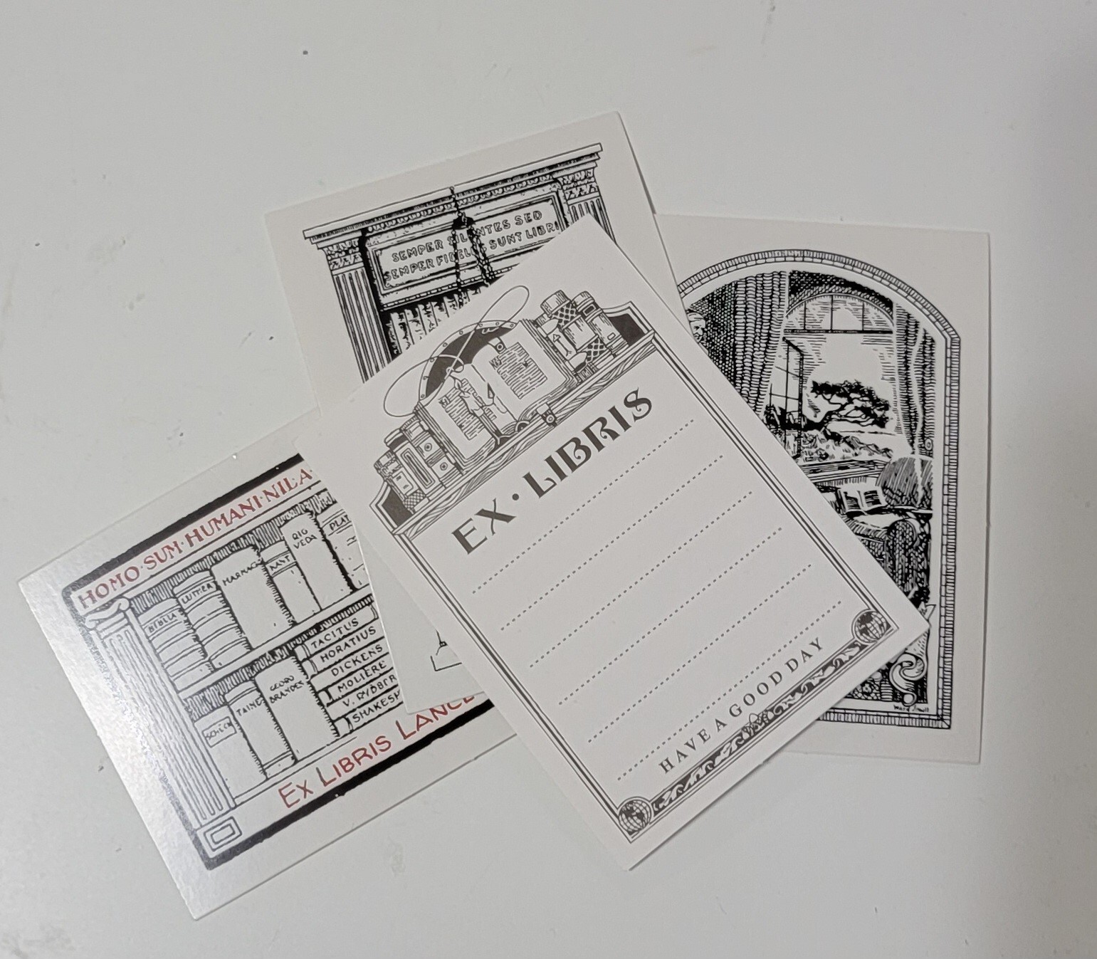 Victorian Trading 50 Different Ex Libris Library Book Plates Journal ...