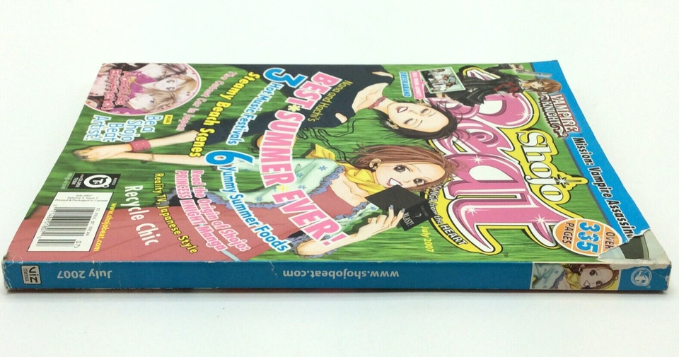 LOT OF 4 - Viz Media SHOJO BEAT Magazine 2007 | eBay