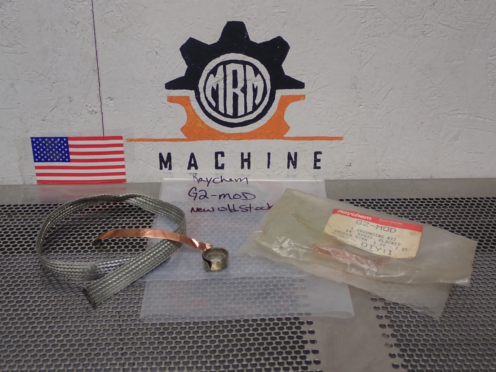 Raychem G2-MOD 1 Grounding Kit 24" Braid Shield Diam. 1.10-2.25" New ...