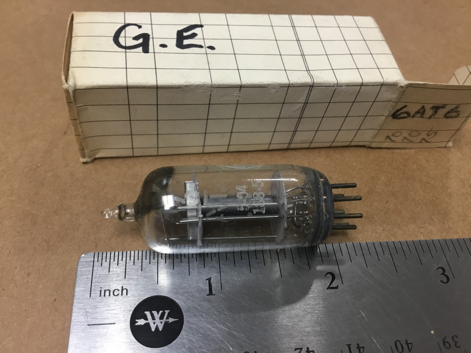 1 PC GE 6AT6 ELECTRON TUBE | eBay