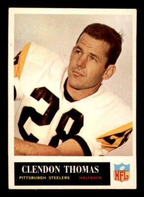 1965 Philadelphia Football #153 Clendon Thomas EX *e2 | eBay