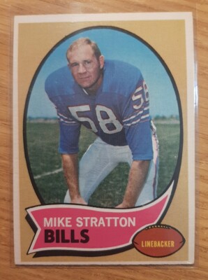 1970 TOPPS MIKE STRATTON #252 BUFFALO BILLS | eBay