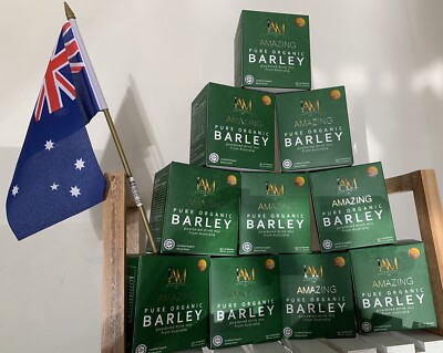IAMWORLDWIDE 10 Boxes Amazing Pure Organic Barley w/Freebies, Free ...