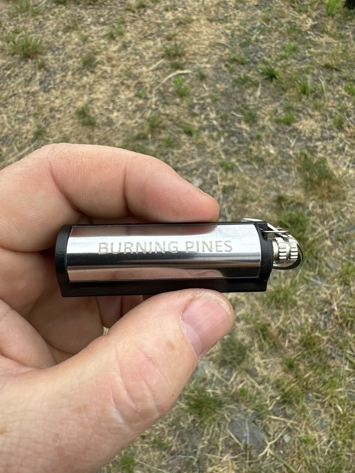 Fire Starter Flint Match Striker Lighter Camp Survival Gear BURNING ...