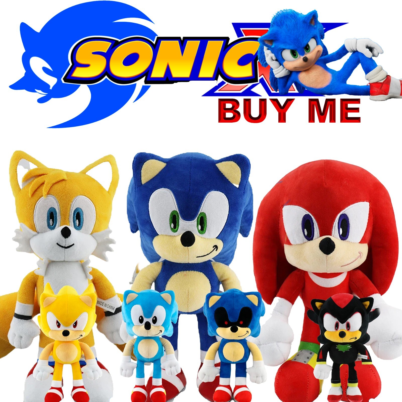 Lovable Surprise: Sonic Plushies Make the Perfect Gift! | eBay