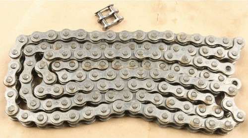 428H Drive Chain 108-Link Heavy Duty Steel Motorcycle Chain with Master ...