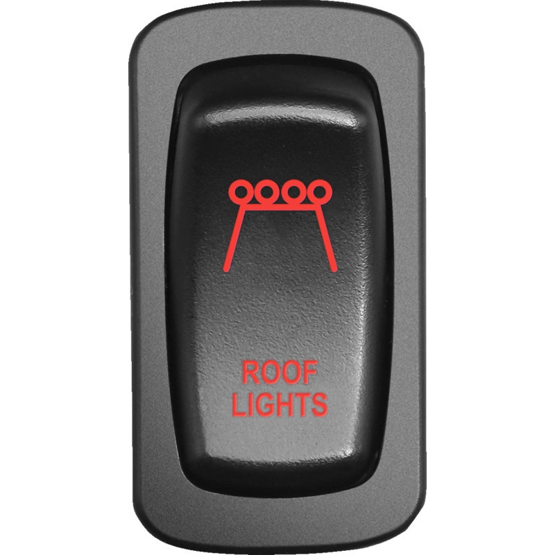 Moose Racing Low Profile Rocker Switches Red RFL-CAR-R | eBay