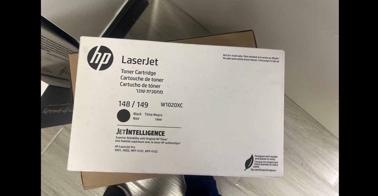 HP W1020XC Black Toner Cartridge for LaserJet 148/149 | eBay