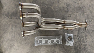 S2K R Racing 4-2-1 2.5" Tri-Y K20 EG EK DC K20 Swap Header Exhaust ...