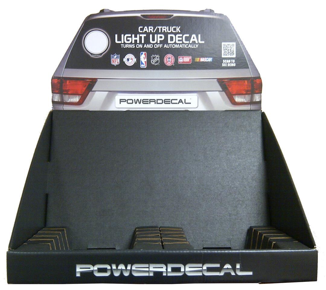 Powerdecal Point Of Purchase Display Car/ Truck Light Up Decal ...