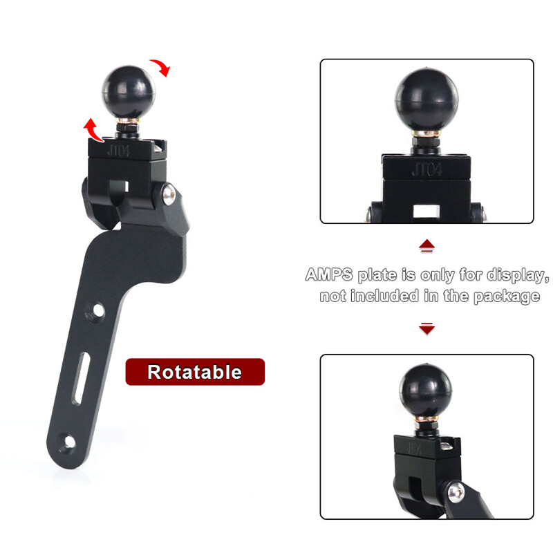 Fit For 02-24 Honda Pan European ST1300 GPS Phone Mount Support Bracket ...