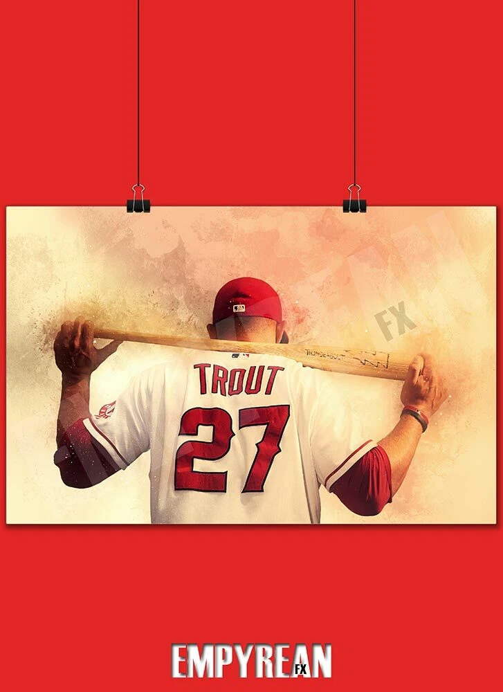Mike Trout Poster