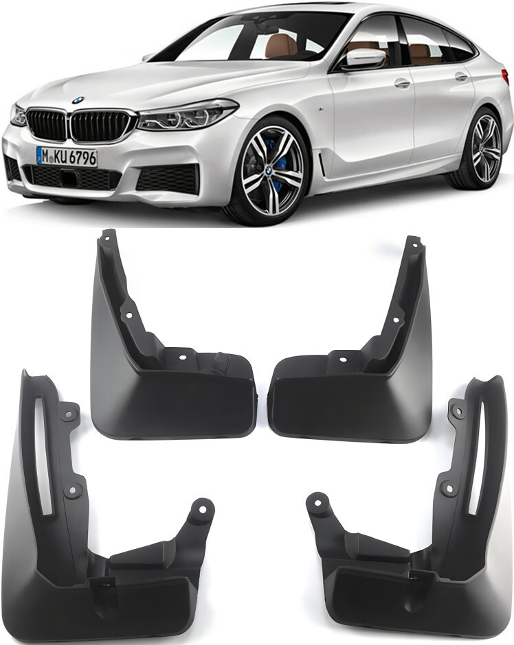 Genuine Full Set Splash Guards Mud Flaps FOR 2017-2024 BMW 6 Series GT ...