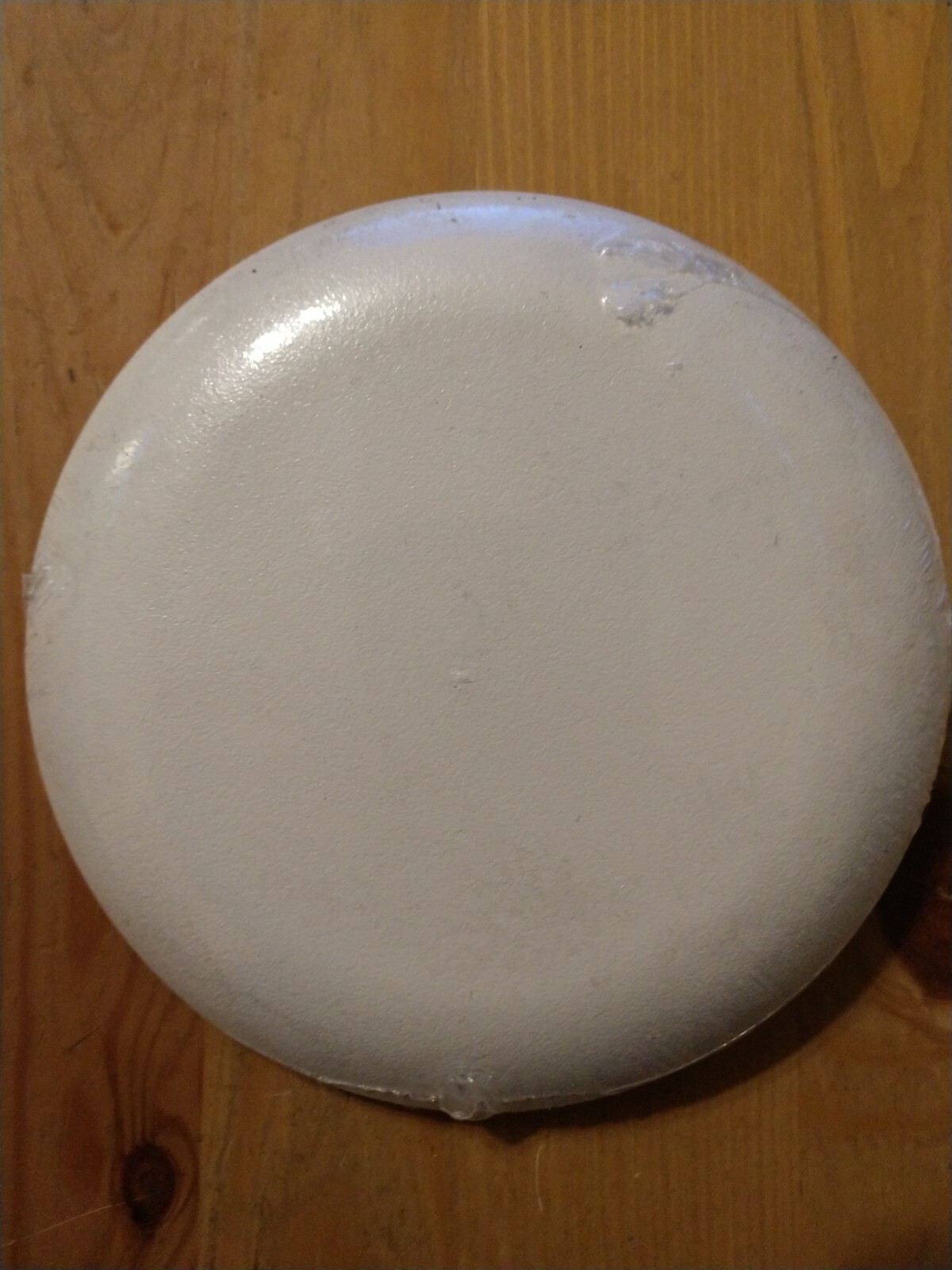 Paintable Blank Ceiling Box Cover Plate Round for 3-1/2 & 4" Boxes ...