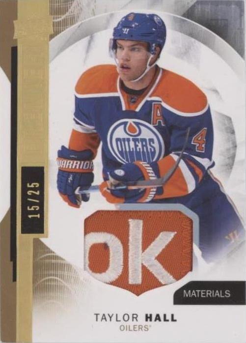 2015-16 Upper Deck Premier - Taylor Hall #33 Gold Spectrum /25 (MEM ...