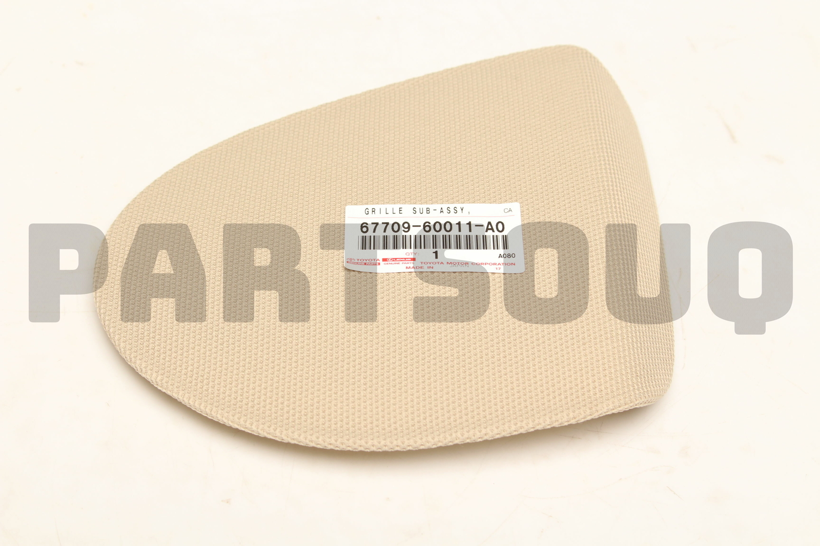 6770960011A0 Genuine Toyota Grille Speaker Door LH | 67709-60011-A0 ...