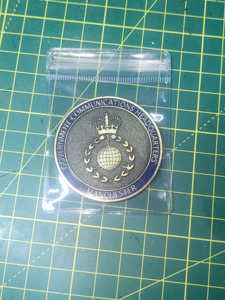 Machester Communication Headquarters Challenge Coin | eBay