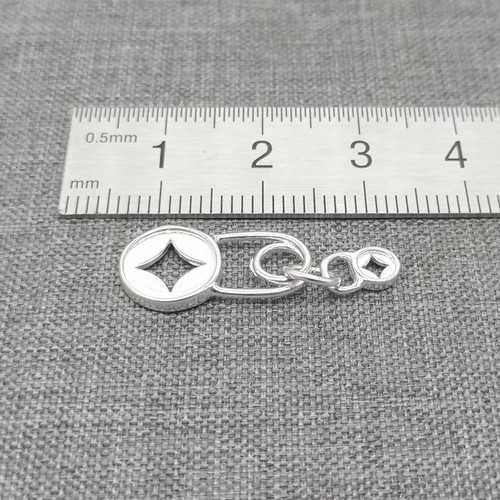 4pcs of 925 Sterling Silver Double Coin Charms for Bracelet Necklace | eBay