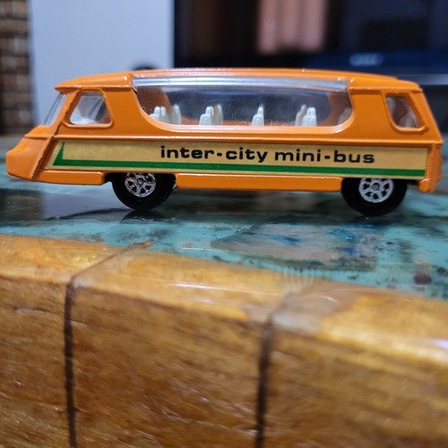 VINTAGE 1970s CORGI MINI BUS made in GREAT BRITAIN inter-city-mini-bus ...