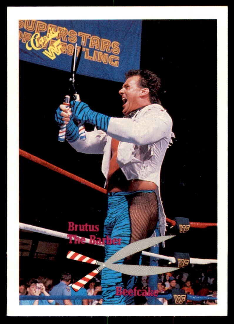 1990 Classic Brutus the Barber Beef cake #68 | eBay