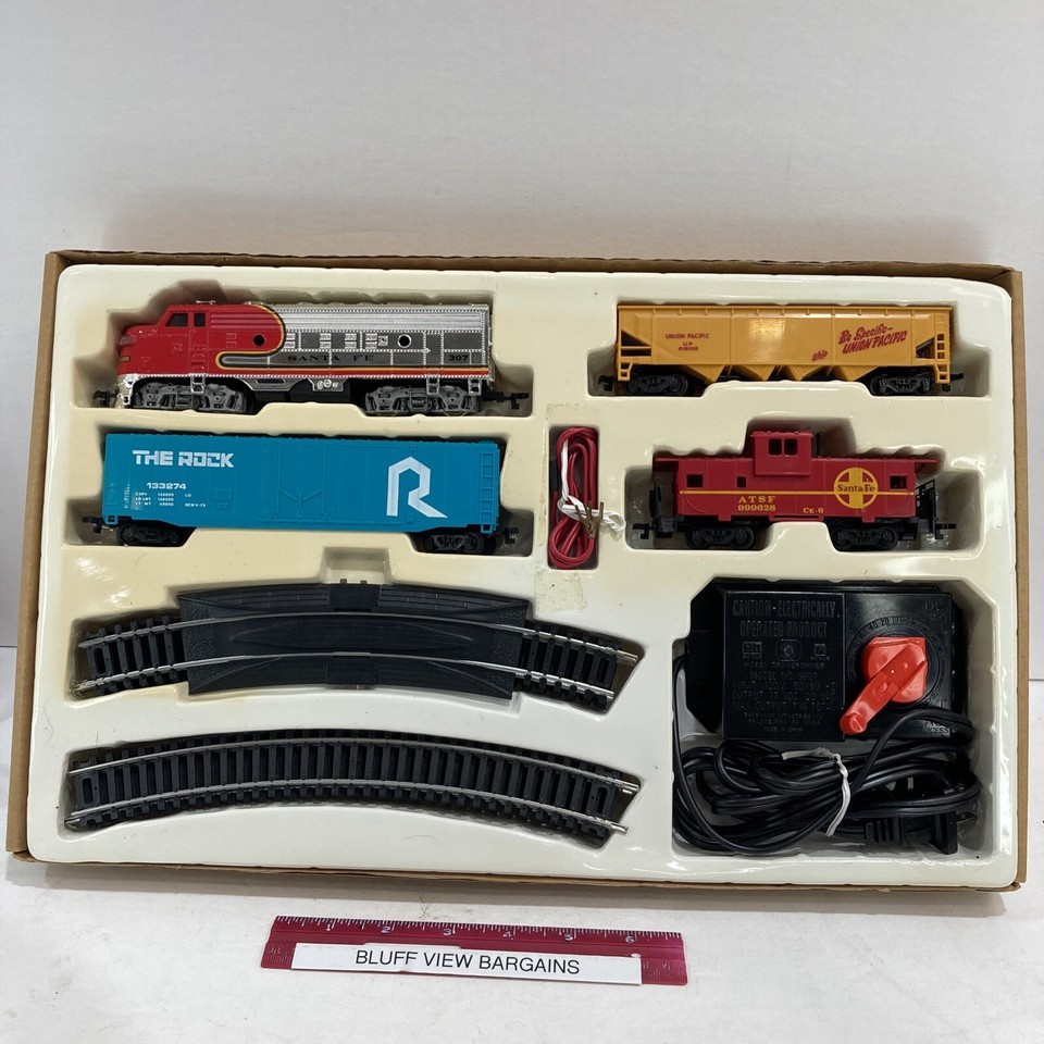 BACHMANN HO SCALE DIESEL EXPRESS HO SCALE ELECTRIC TRAIN SET Preowned ...