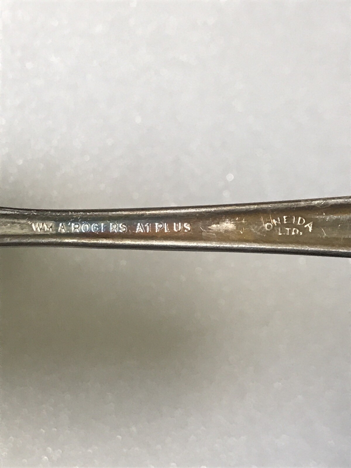 WM A. Rogers A1 Plus Oneida LTD. Malibu Silver Plate 7”L Spoon | eBay