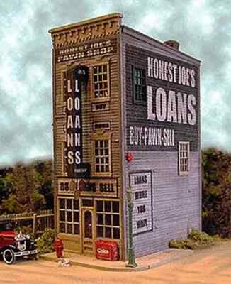 Bar Mills (HO-Scale) #0442 Honest Joe's Pawn & Loan - Laser Cut ...