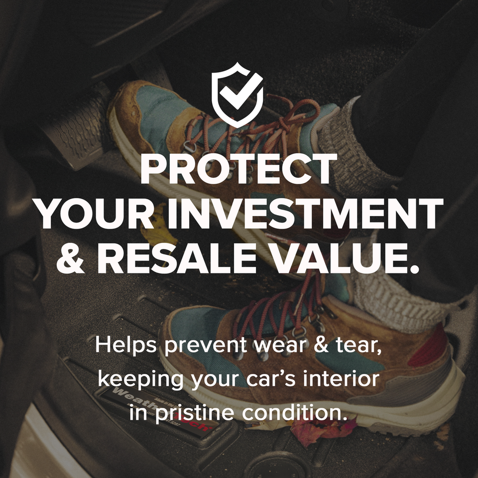 WeatherTech FloorLiner for 2012-2019 VW Passat - 1st & 2nd Row, Black ...