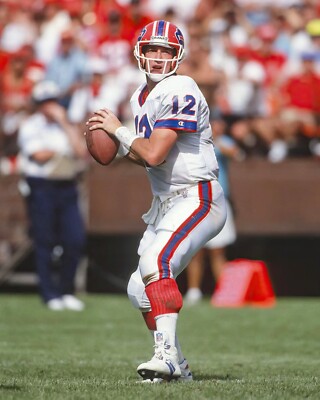 Jim Kelly #12 Buffalo Bills NFL 8"X10" Glossy Photo Print 3-ESN | eBay