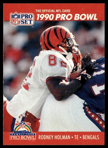 1990 NFL PRO SET RODNEY HOLMAN CINCINNATI BENGALS #344 | eBay