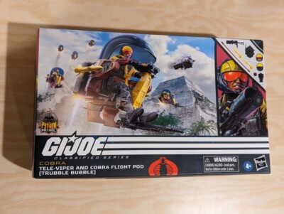 GI Joe Classified Python Patrol Tele-Viper & Cobra Flight Pod Target ...