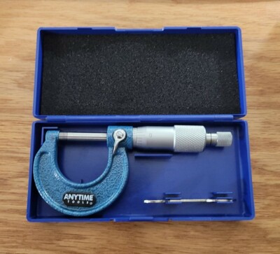 Anytime Tools Micrometer Blue | eBay
