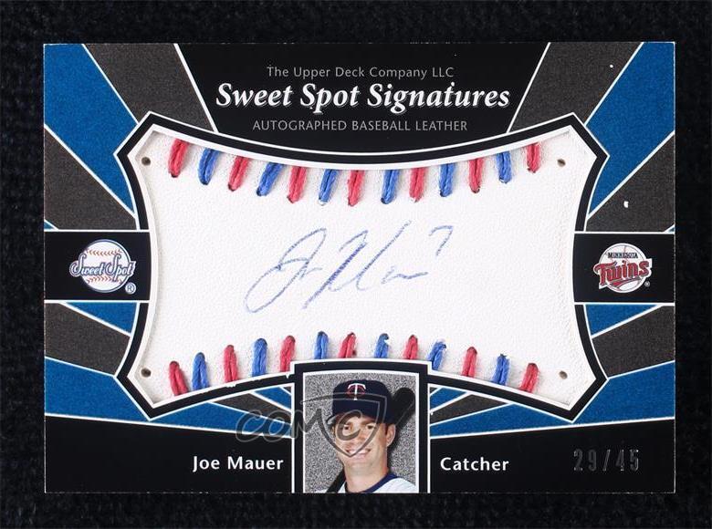 Joe Mauer Autographed Memorabilia | Signed Photo, Jersey, Collectibles ...