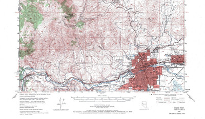 Reproductions - 1950 Topo Map