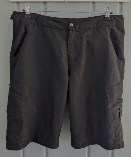 Fox Ranger MTB Baggy Shorts Mens 38 13" Bike Cycling Cargo Black Padded ...