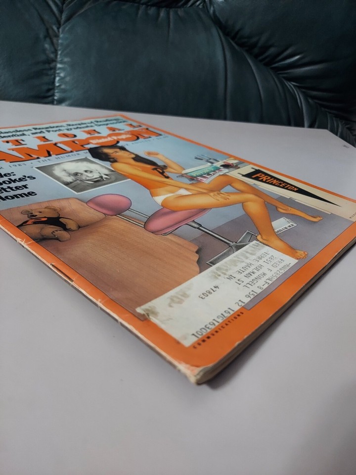 National Lampoon Magazine October 1983 Rare Vintage Humor for Adults ...