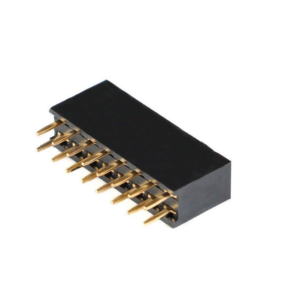 2.54mm Female Header Socket Row Strip 2Pin to 40Pin Connector Single ...