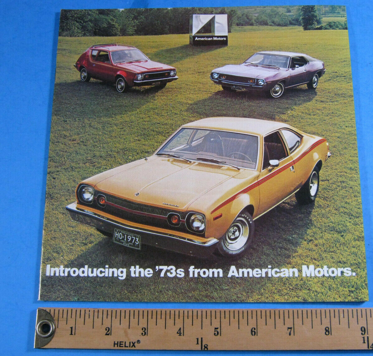 Original 1973 AMC American Motors Full Line Sales Brochure 73 Gremlin ...
