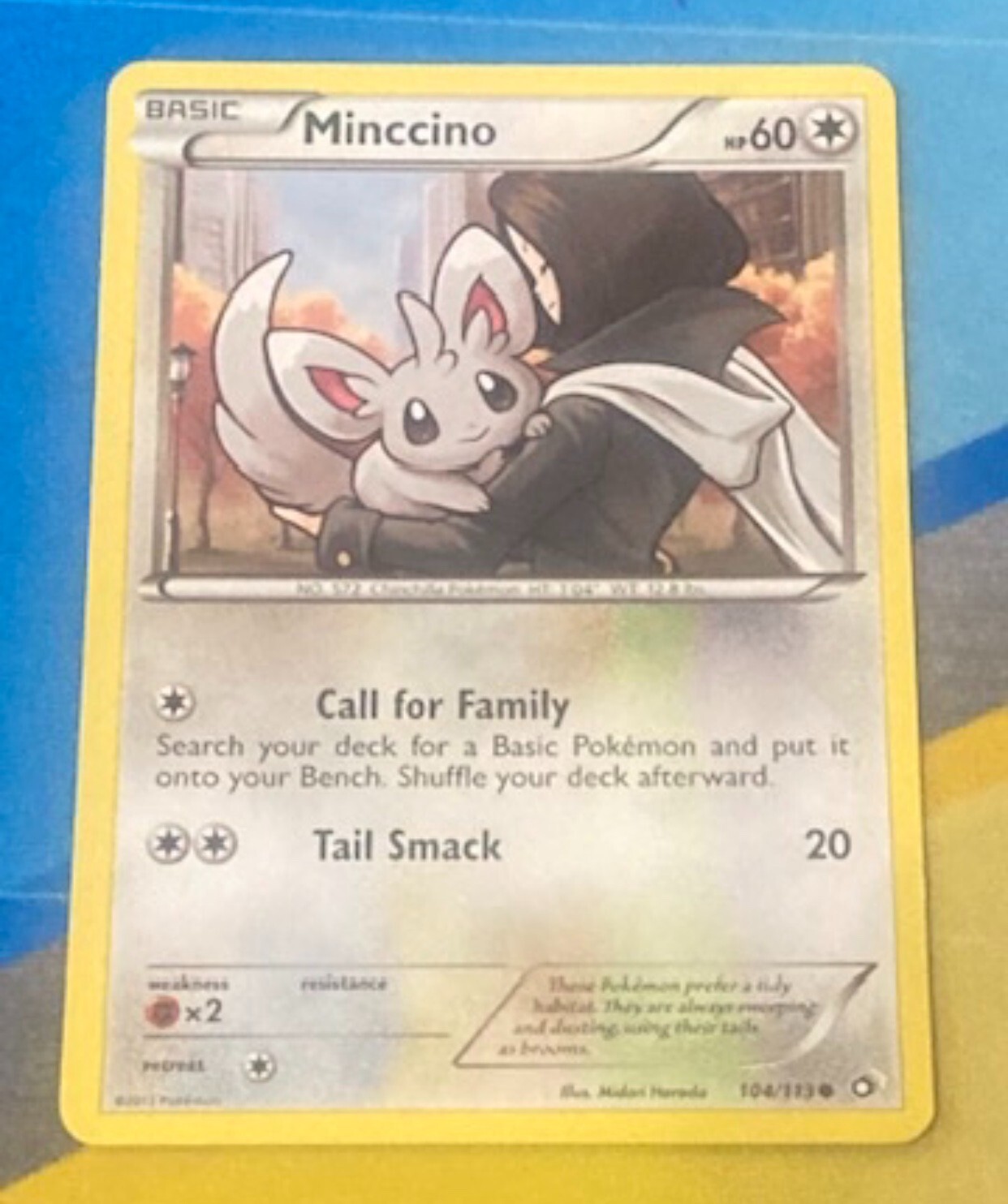 Minccino 104/113 Legendary Treasures Japanese Pokemon Card LP Non Holo ...